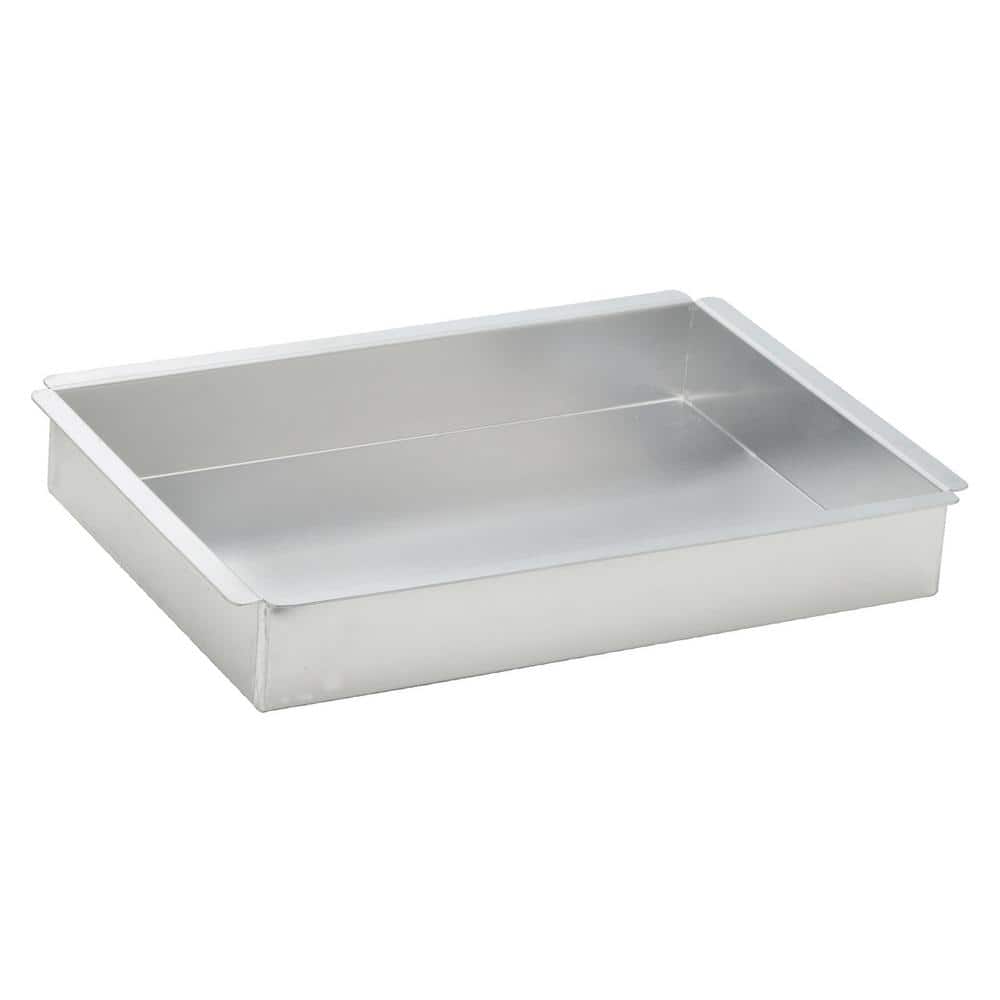 Winco 9 in. Aluminum Rectangular Cake Pan ACP-0913 - The Home Depot