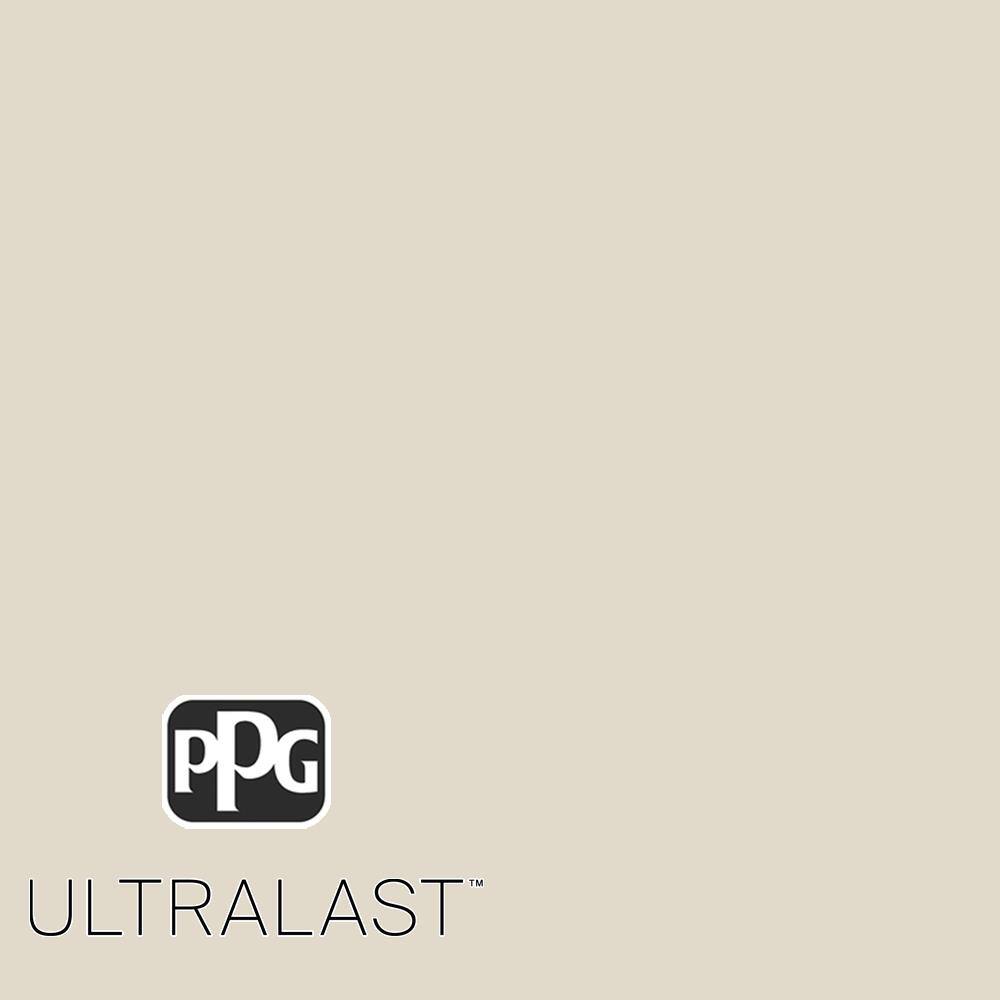 PPG UltraLast 5 gal. #PPG1024-2 Antique White Matte Interior Paint and ...