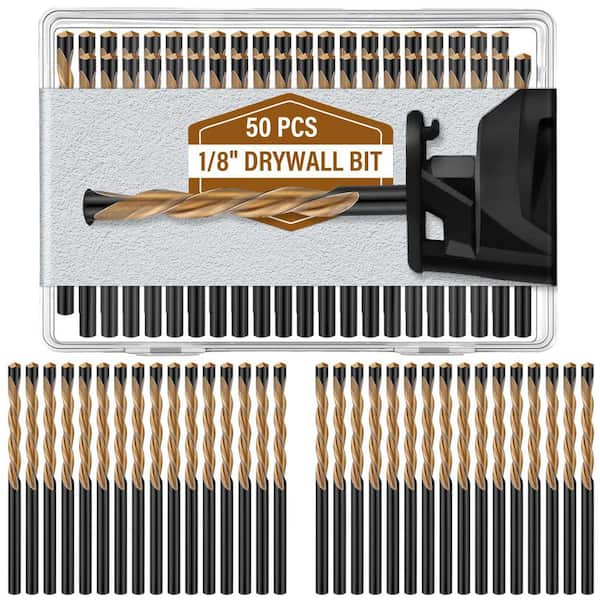 1/8 in. Drywall Guide Point Cutting Router Bits Tools with M2 High ...