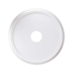 Hampton Bay 16 in. White Decorative Ceiling Medallion 805124 - The Home ...