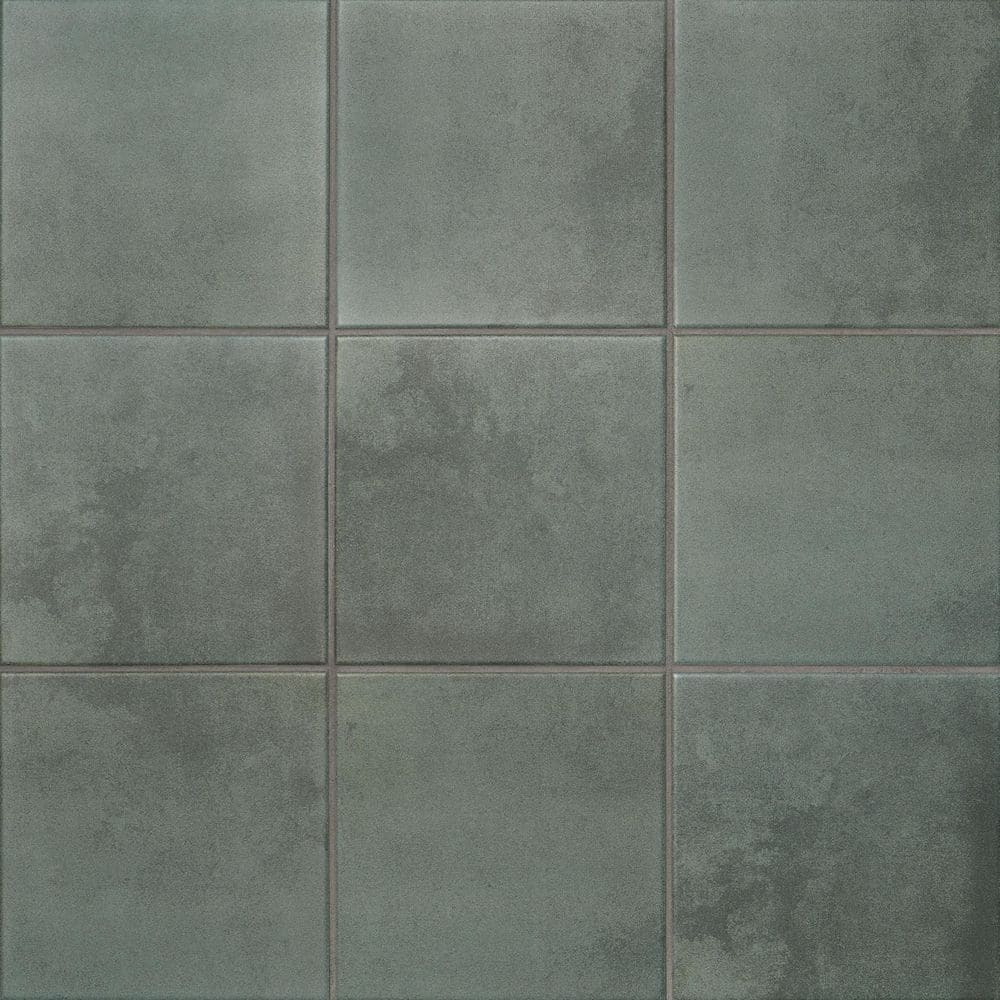 Ivy Hill Tile Elizabeth Sutton Cameo Cement Meadow Green 7.87 in. x 7. ...