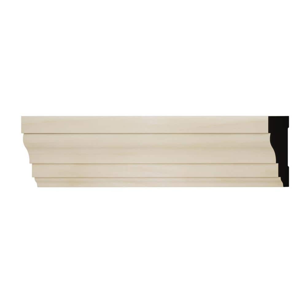 Ekena Millwork WM366 0.69 in. D x 2.25 in. W x 6 in. L Wood (Poplar ...