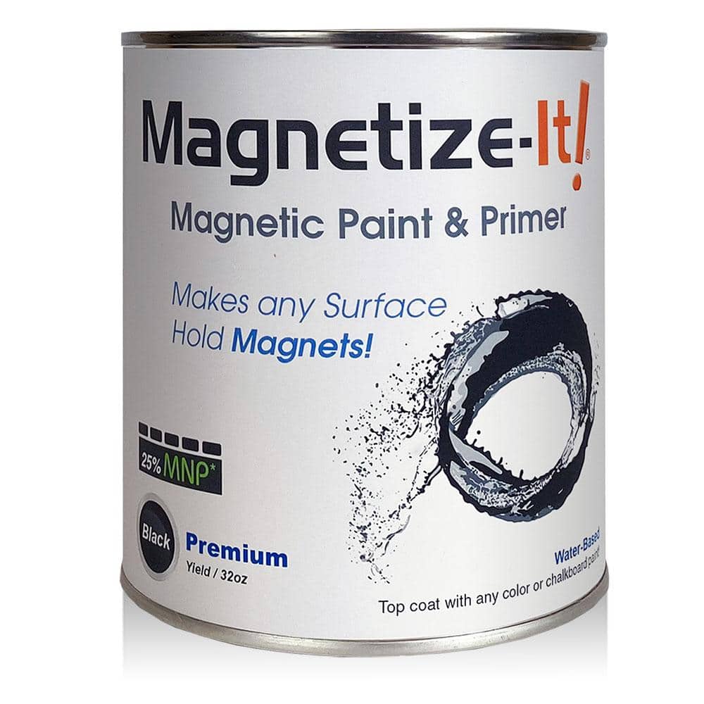 MAGNETIZE-IT! Magnetic Paint & Primer - Premium Yield 32oz MIPYD-1554 ...