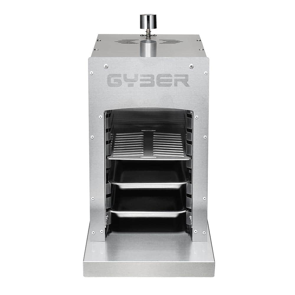 GYBER Anvil-Go Portable Propane Gas Infrared Grill in Stainless Steel ...