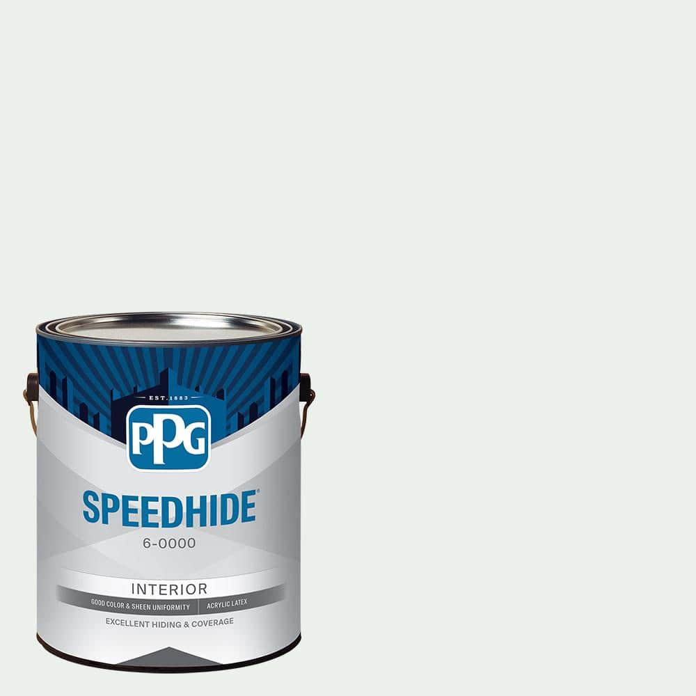 SPEEDHIDE 1 gal. PPG1154-1 Shooting Star Satin Interior Paint PPG1154 ...