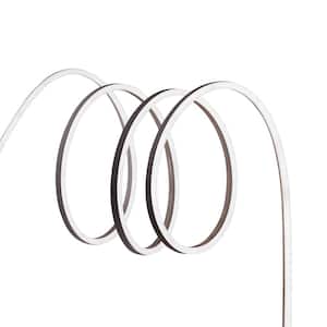 Hampton Bay Smart 1000 Lumen 16 ft. White 120V Plug-in/12V Neon Flex ...