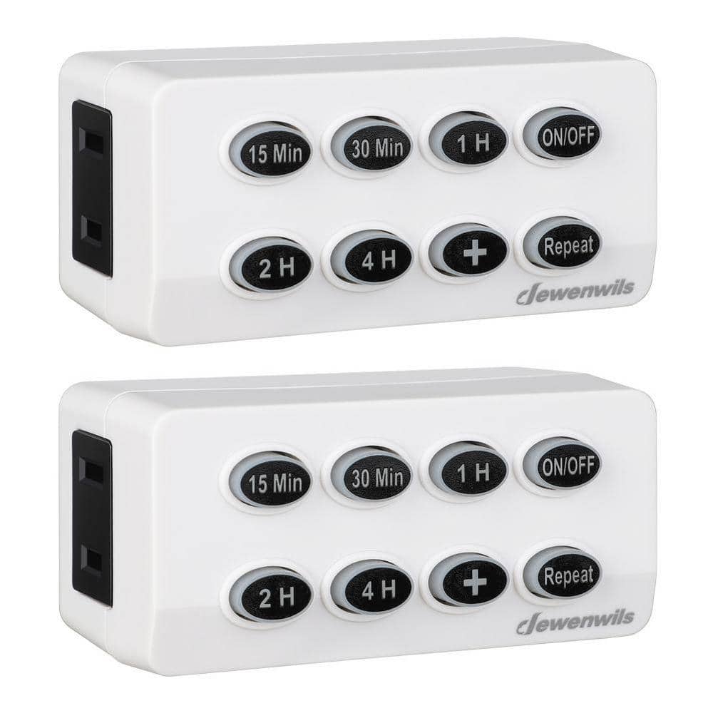 DEWENWILS Indoor Countdown Timer with Repeat Function and Lit Up ...