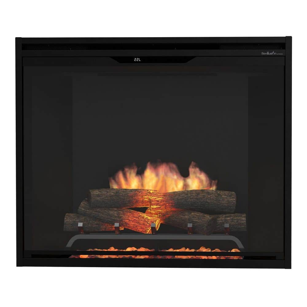 Dimplex Revillusion Fireplace REV36P-BL 500005449 - The Home Depot