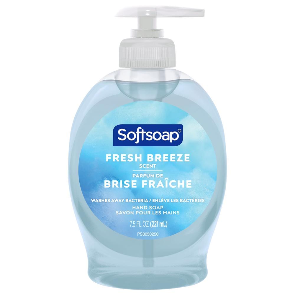 Softsoap 7.5 oz. Fresh Breeze Scented Pump Bottle Hand Soap US04964A The Home Depot