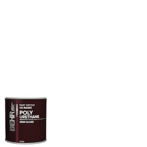 BEHR PREMIUM 8 oz. Semi-Gloss Clear Fast Drying Oil-Based Interior ...
