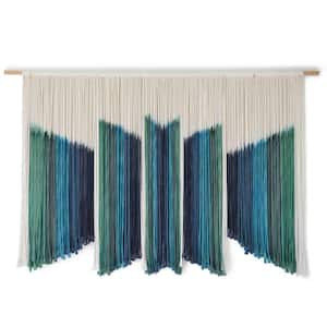Pink 59 in. x 35 in. Cotton Dip-Dye Bohemian Tapestry TG0142 - The Home ...