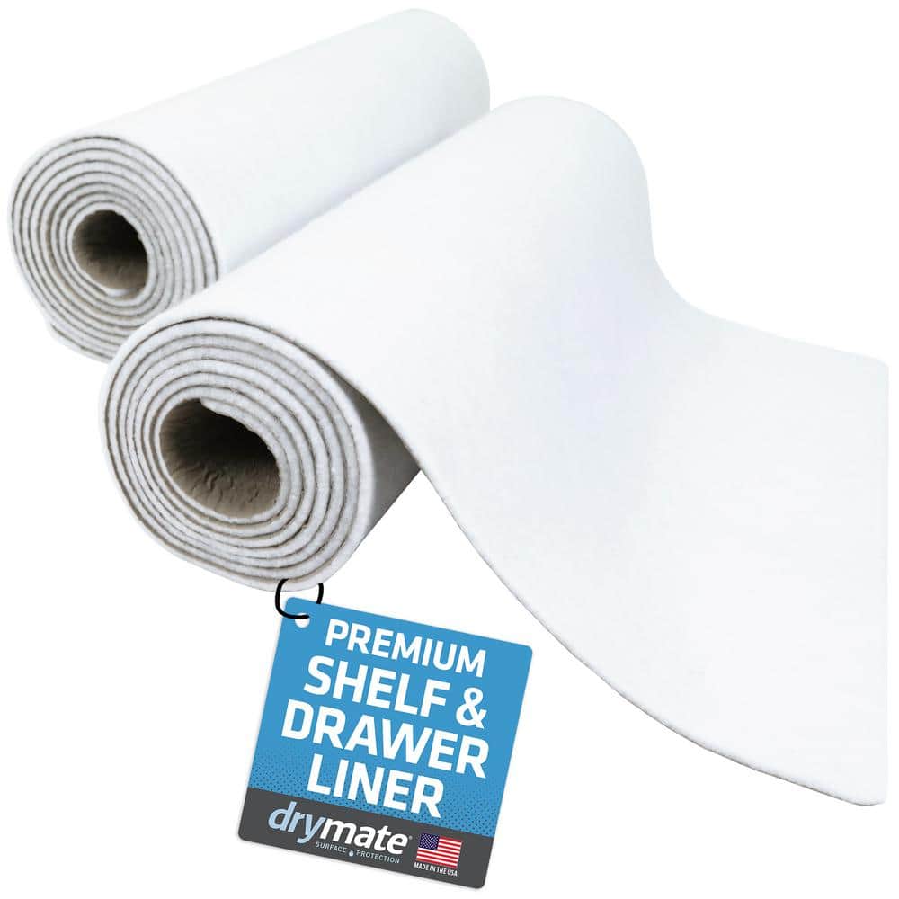Drymate Premium White 0.13 in. D x 12 in. H x 59 in. L Solid Slip ...
