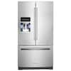 KitchenAid 27 cu. ft. French Door Refrigerator in PrintShield Stainless ...