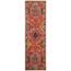 SAFAVIEH Heritage Rust/Navy 8 ft. x 10 ft. Border Area Rug HG427P-8 ...