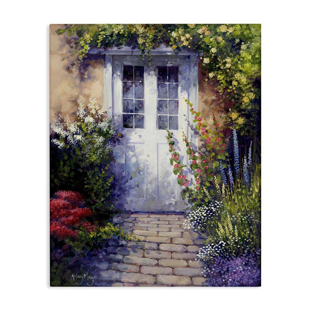 Stupell Industries Back Doorway Plants by Hilary Mayes Unframed ...