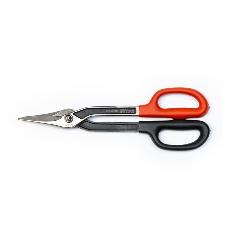 Crescent 12 in. Straight-Cut Duckbill Pattern Drop Forged Tinner Snips ...