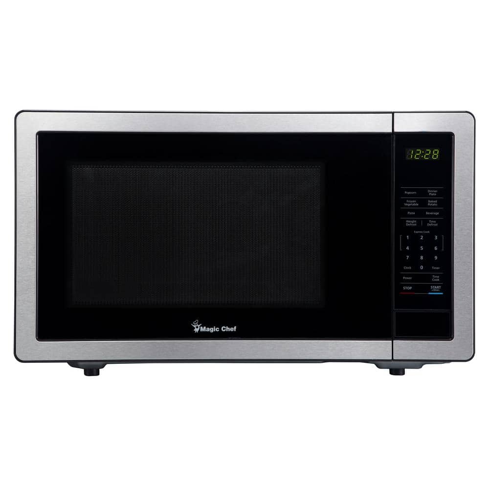 Reviews For Magic Chef 1 1 Cu Ft Countertop Microwave In Stainless