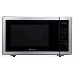 Magic Chef 1.1 cu. ft. Countertop Microwave in Stainless Steel with ...