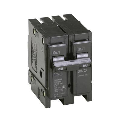 Eaton BR 2-20 Amp Single Pole Tandem Non-CTL Circuit Breaker-BR2020 ...
