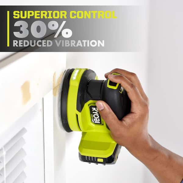 RYOBI ONE+ HP 18V Brushless Cordless 5 in. Random Orbit Sander (Tool ...