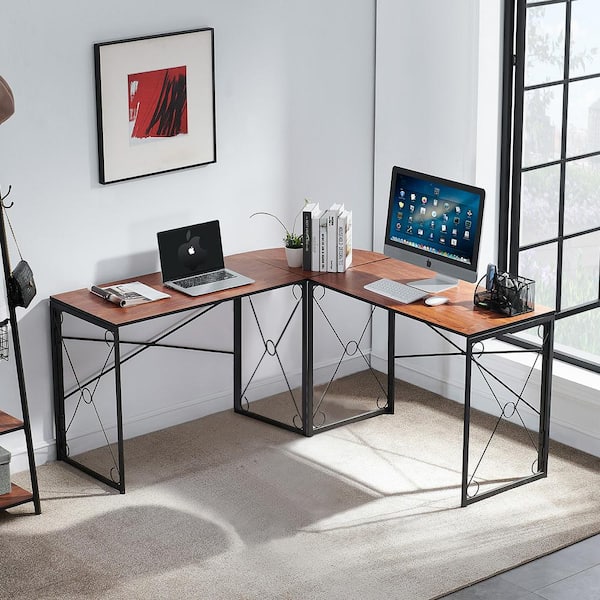 L Shaped Corner Computer Desk Workstation Amazon.com: HOMCOM L Shaped
