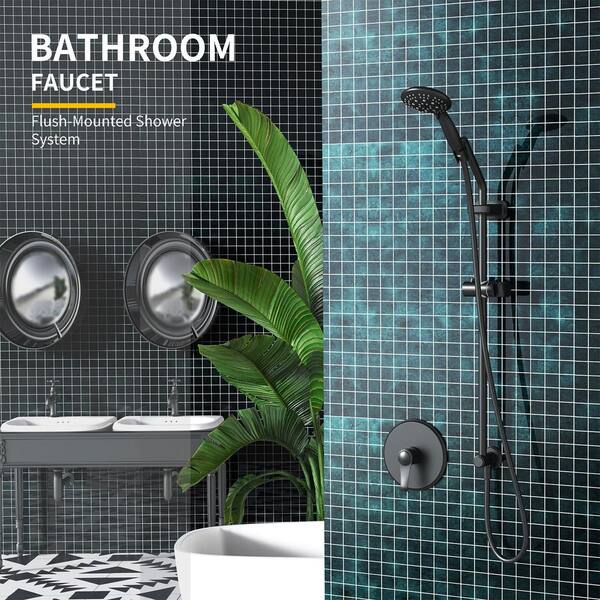 4in Round Shower