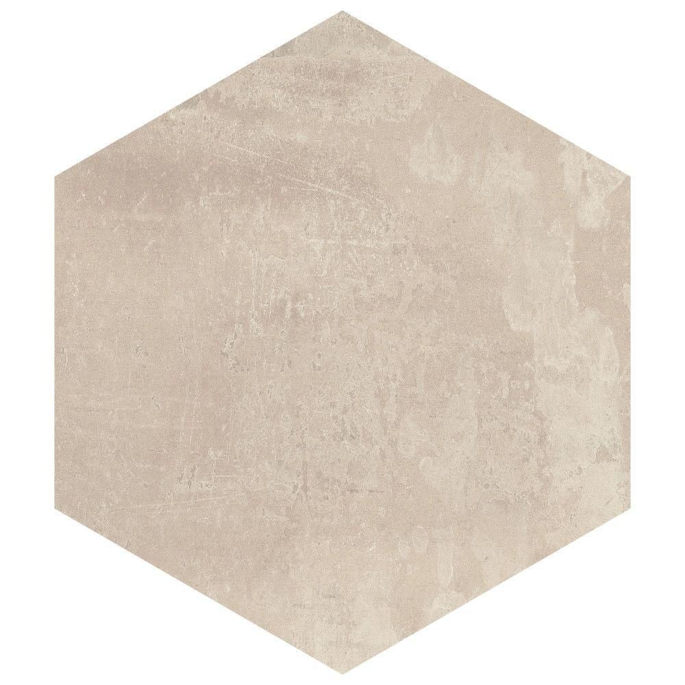 Merola Tile Argillos Hex Arena 5 in. x 6 in. Porcelain Floor and Wall ...