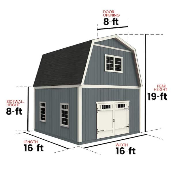 2 Story Storage Shed Plans
