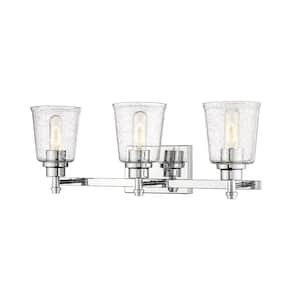 Home Decorators Collection Samantha 19.5 in. 3-Light Chrome LED ...