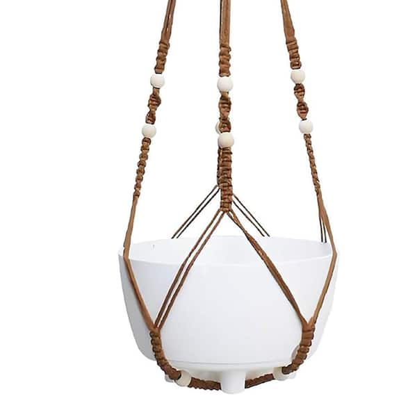 3-Pack Hanging Planters Set, 8 in. Indoor Outdoor Hanging Plant Pot Basket BBB0CXPCBB82 - The ...