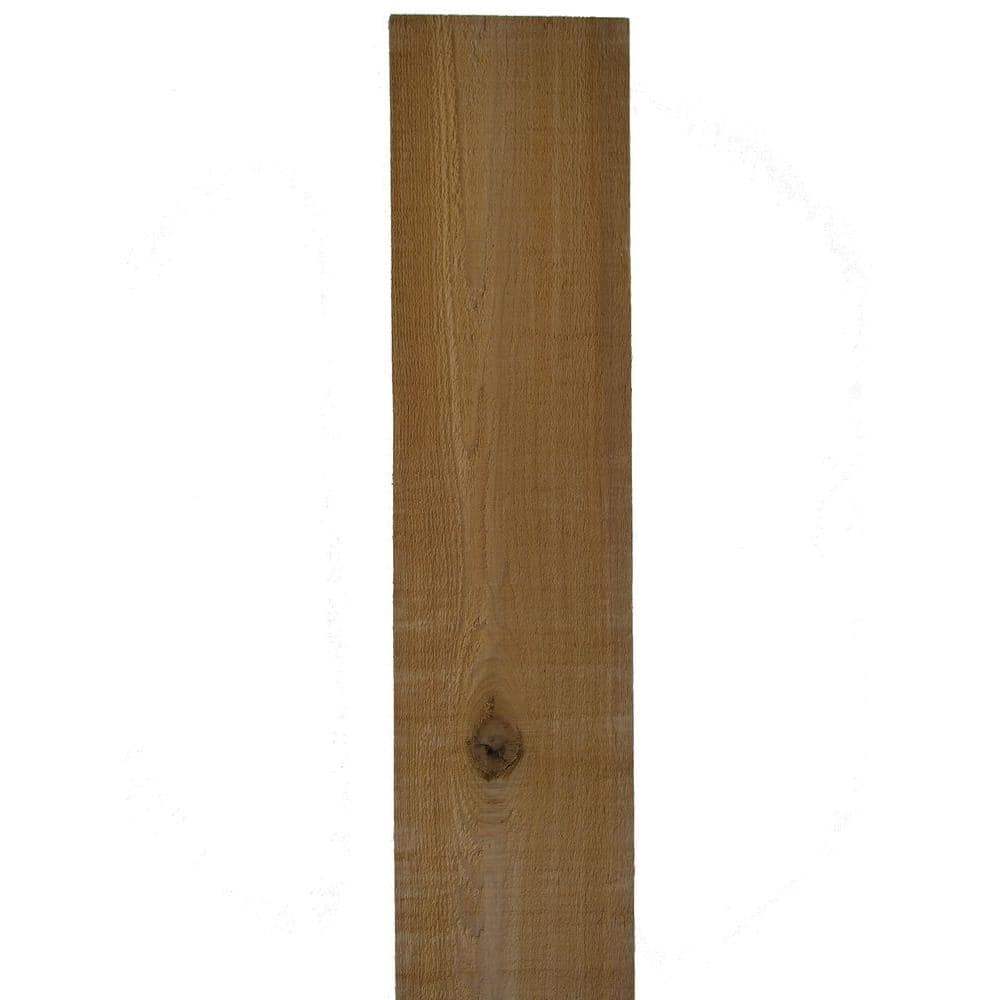 1 in. x 8 in. x 8 ft. Knotty Cedar Channel Siding Board 728013 - The ...
