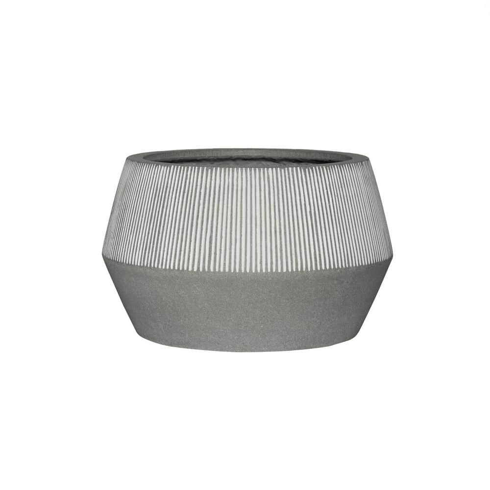 Pottery Pots 21 in. W Harley Low L, Modern Geometrically Shaped ...