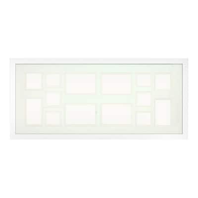 PTM Images 5-Opening Holds (5) 4 in. x 6 in. Matted White Photo Collage ...