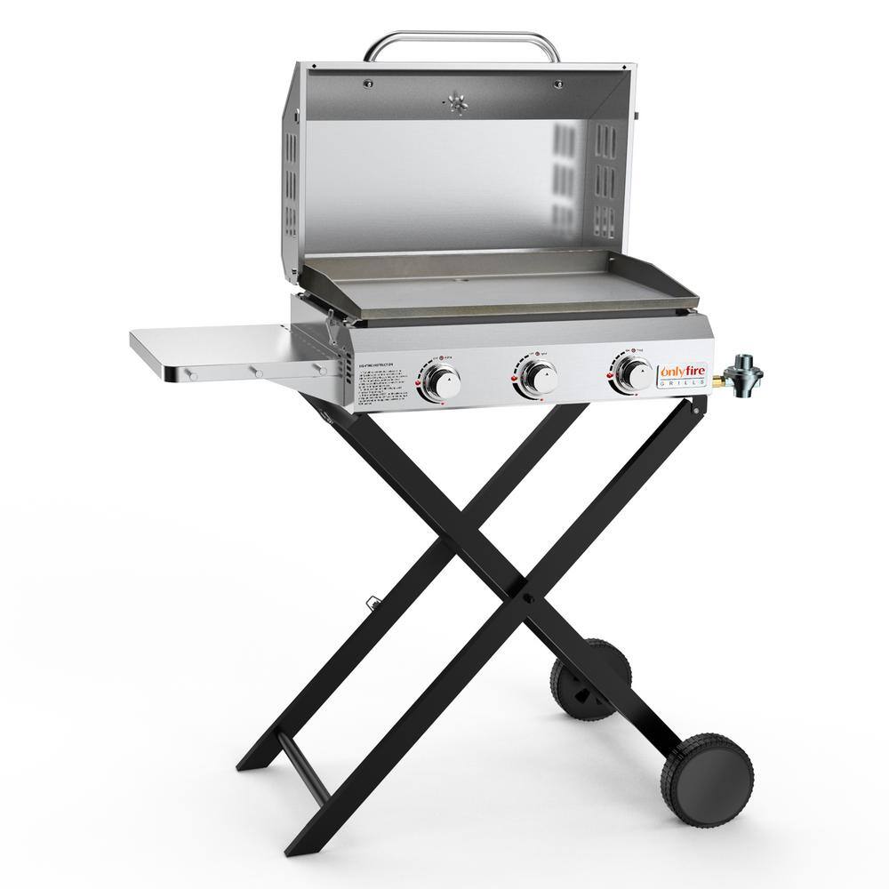 Flat Top Propane Grill Gas One 36-Inch 4-Burner Flat Top Grill ...