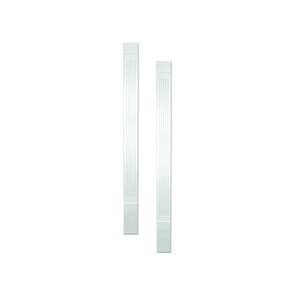 Fypon 1-5/8 in. x 5-1/4 in. x 90 in. Polyurethane Fluted Pilasters ...