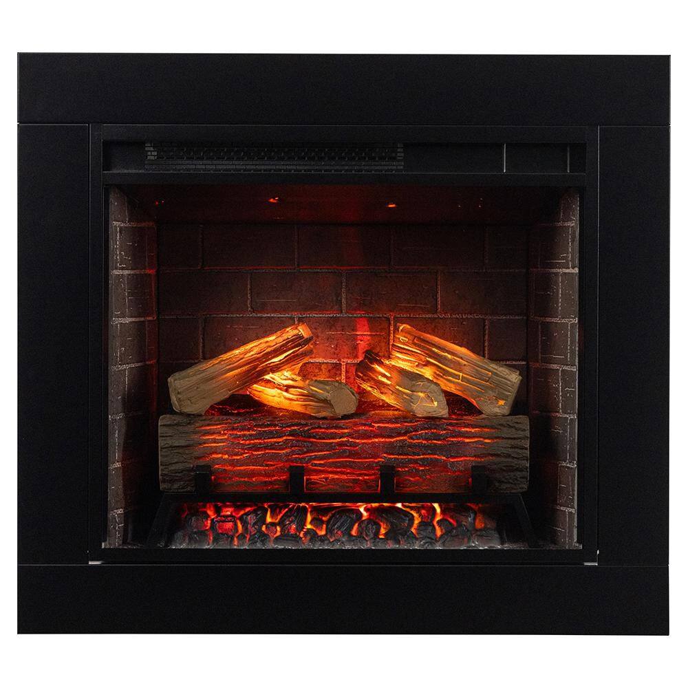 Modern Ember Uptown 28 in. Smart Electric Fireplace Insert Heater with ...