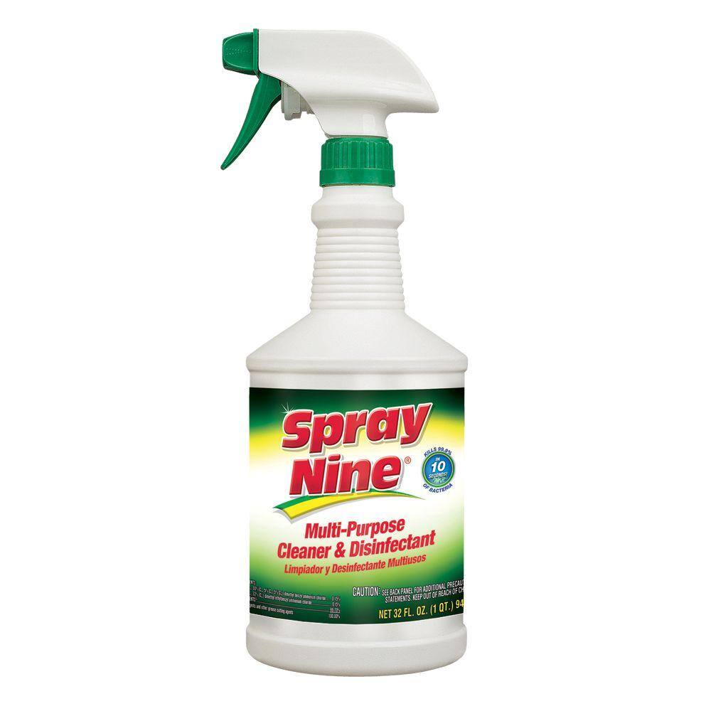 Spray Nine 32 oz. Multi-Purpose Cleaner and Disinfectant 26832 - The ...