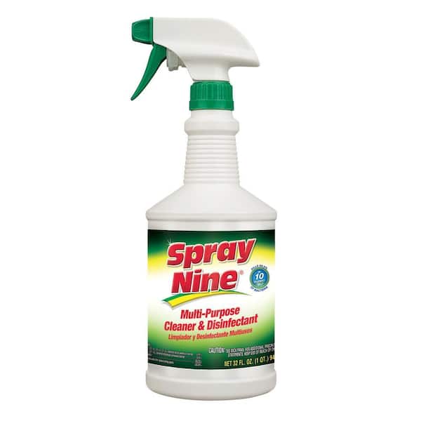 Spray Nine 32 oz. Multi-Purpose Cleaner and Disinfectant 26832 - The ...