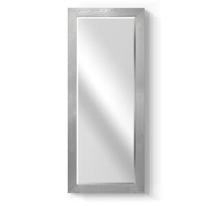 Wexford Home 25 in. W x 61 in. H Framed Rectangle Beveled Edge Wood ...