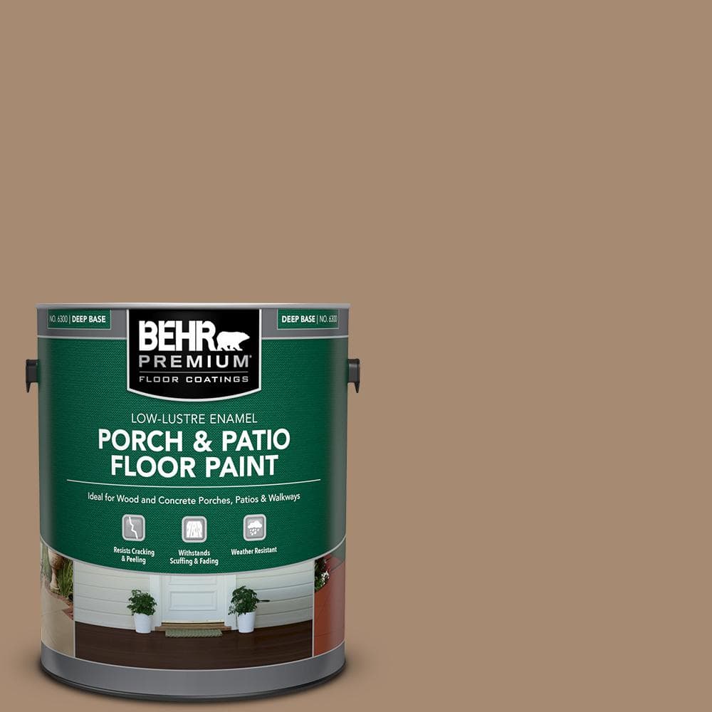 BEHR PREMIUM 1 gal. #N260-5 Distant Land Low-Lustre Enamel Interior ...