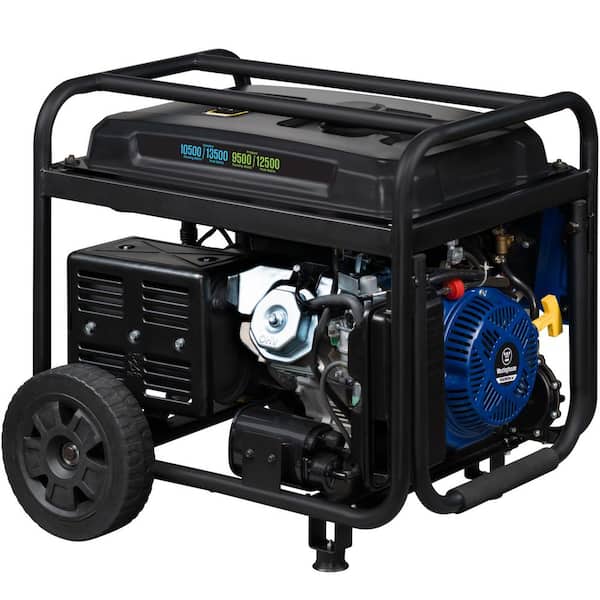Westinghouse 13,500/10,500-Watt Remote Electric Start Dual Fuel Gas and ...