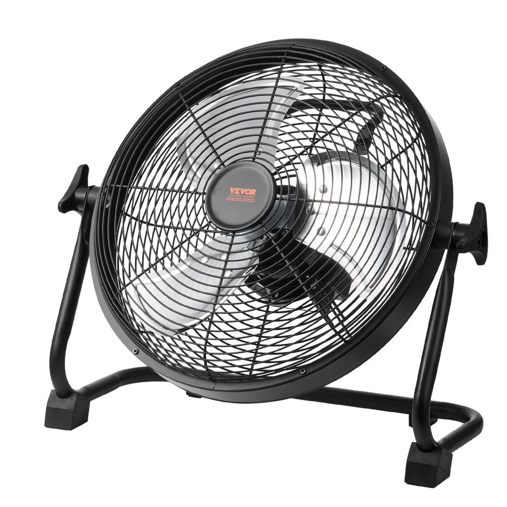 VEVOR Cordless Fan 12 in. Portable Quiet 360° Manual Pivoting Head ...