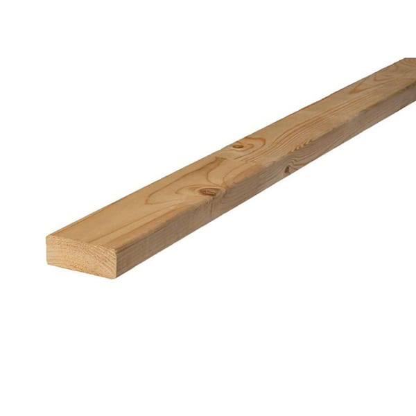 Domtar 2 in. x 6 in. x 104-5/8 in. Finger Joint-Premium Grade SPF ...