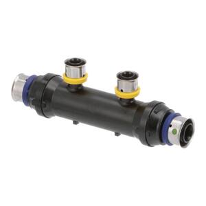 Viega Manabloc 1/2 in. x 4-Port Press MiniBloc Polymer Zoning Manifold ...