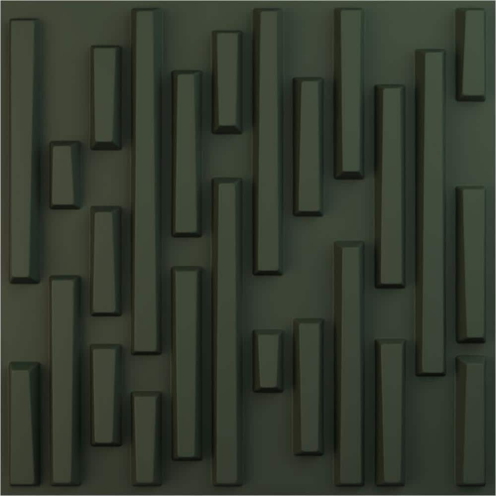 Ekena Millwork 19 5/8 in. x 19 5/8 in. Staggered Brick EnduraWall ...