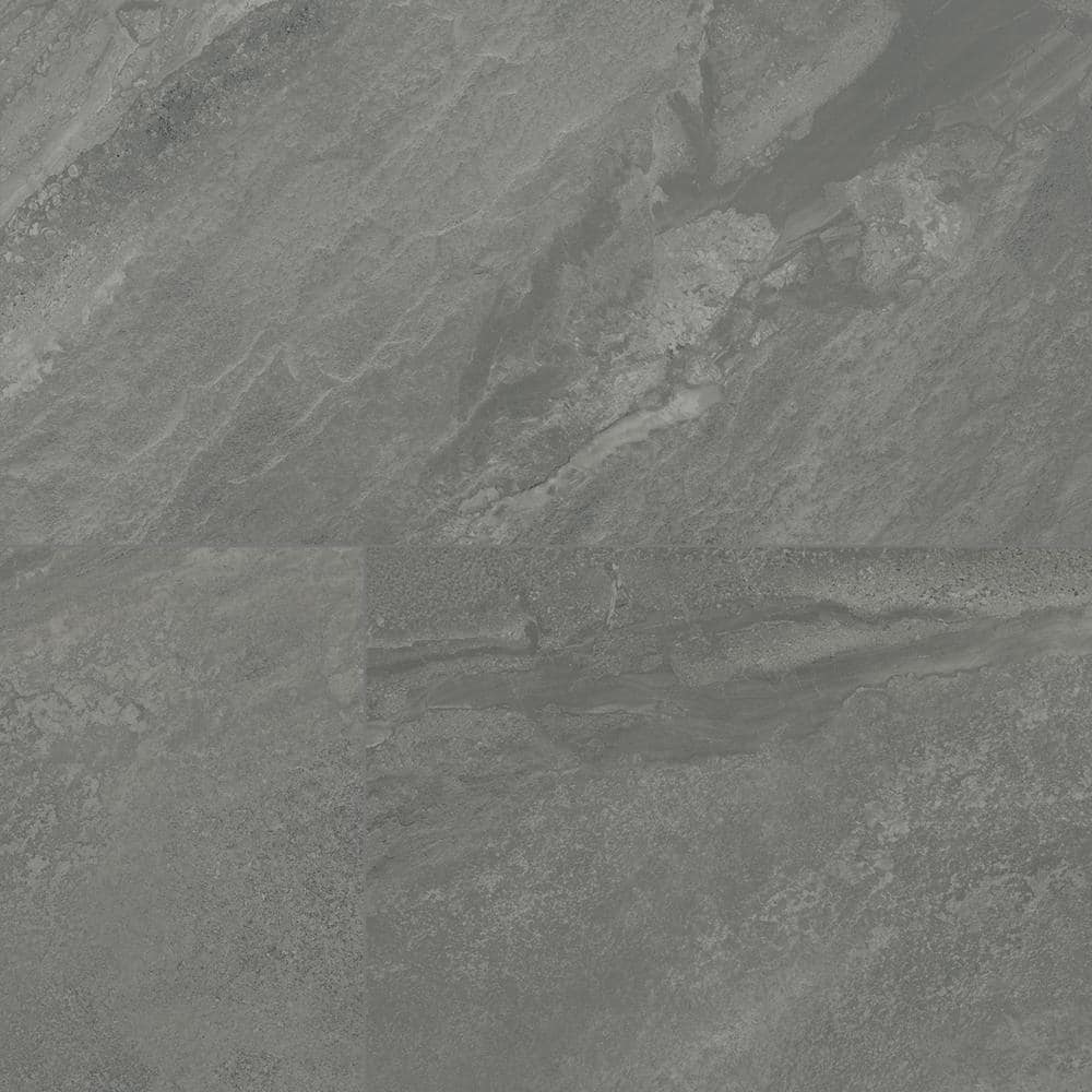 MSI Yardan Graphite 24 in. x 48 in. Matte Porcelain Stone Look Floor ...