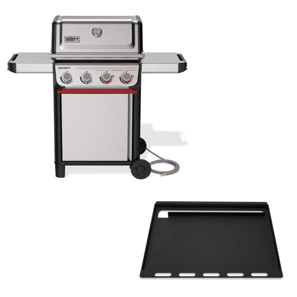 Reviews for Weber Spirit S-425 4-Burner Natural Gas Grill in Stainless ...