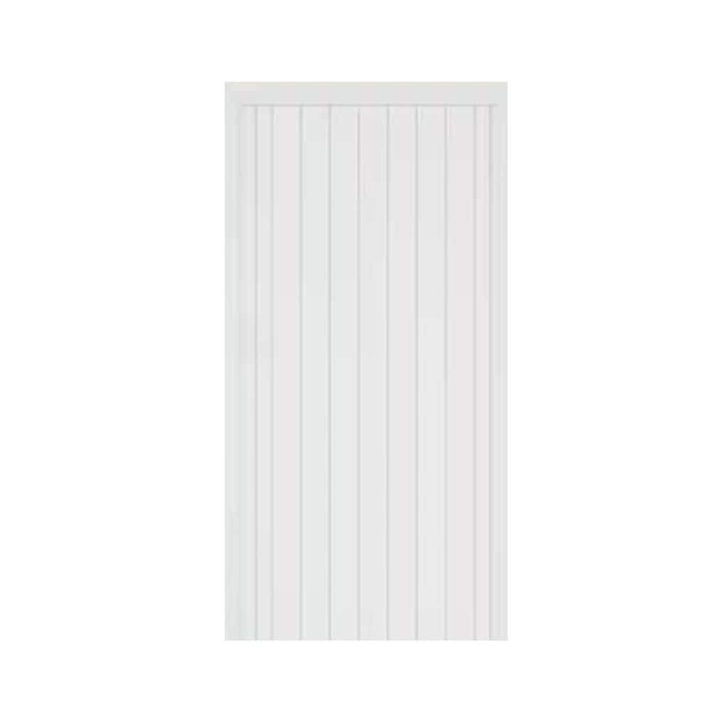Reviews for GOLDENPOLEY Blackout 42 in. x 80 in. White Oak Finished PVC ...