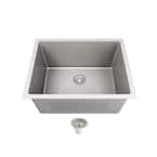 SINK DEPOT 24 in. x 18 in. Stainless Steel Self-Rimming or Undermount ...