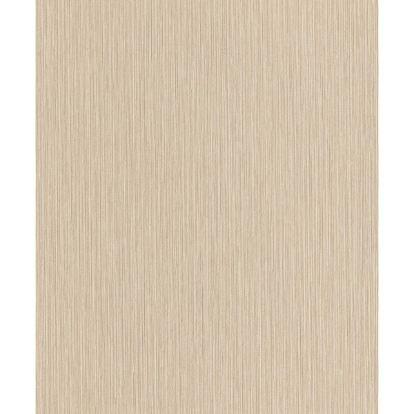 A-Street Prints Ewan Beige Textured Stripe Wallpaper Sample 4202 ...